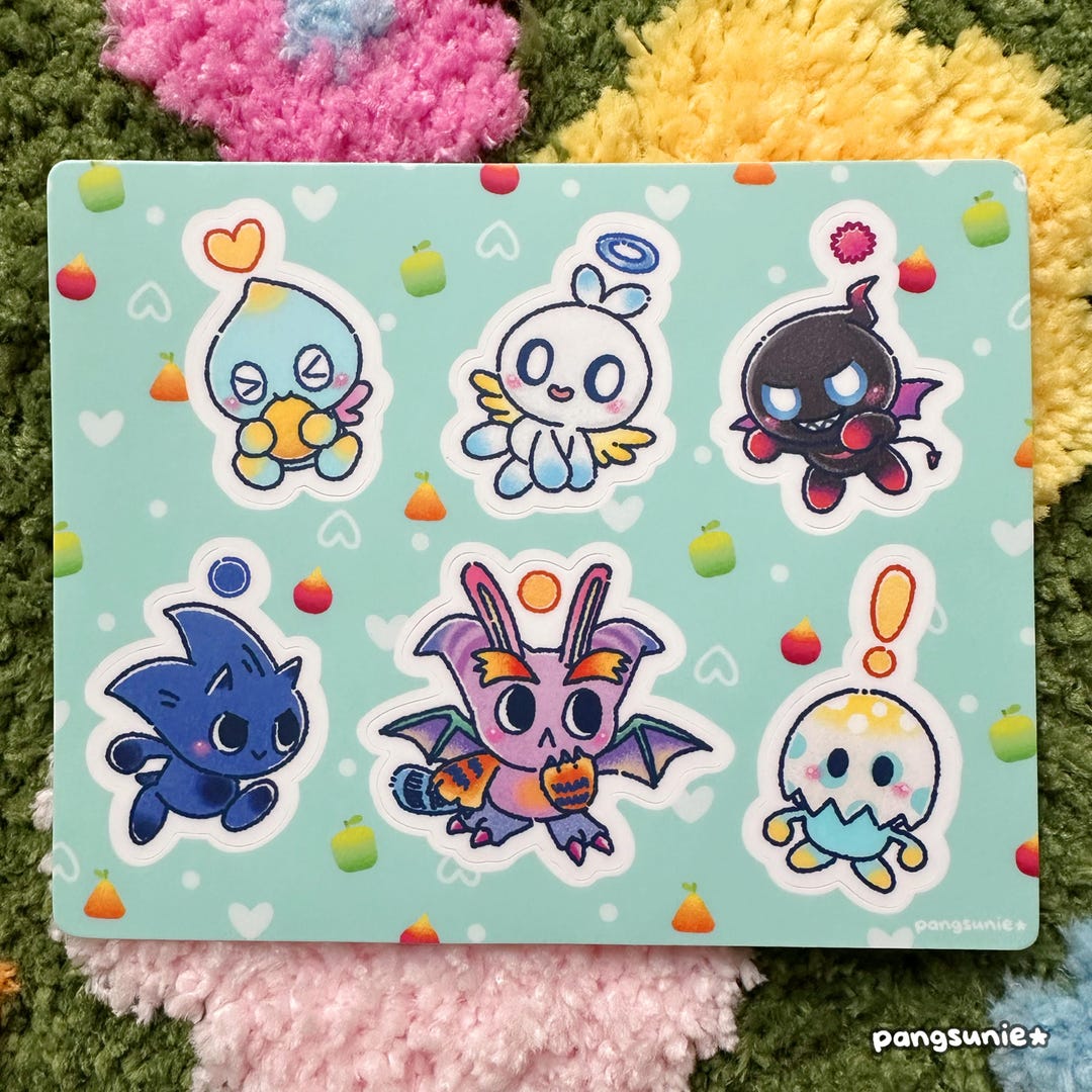 Chao Garden | Vinyl Sticker Sheet - Etsy