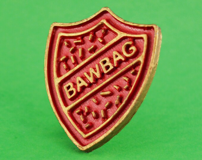 Bawbag Badge Hand Painted - Etsy UK