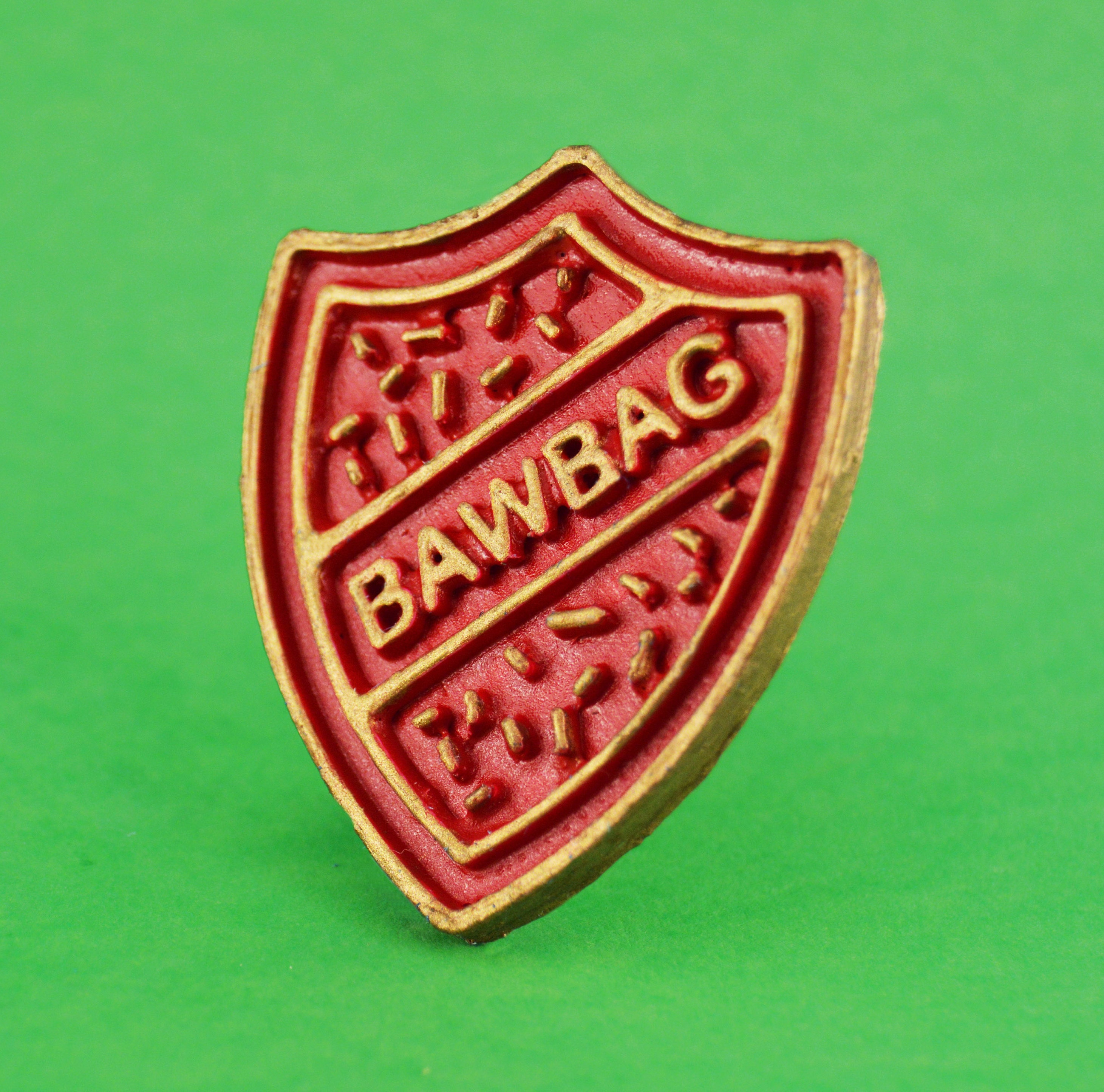 Bawbag Badge Hand Painted | Etsy