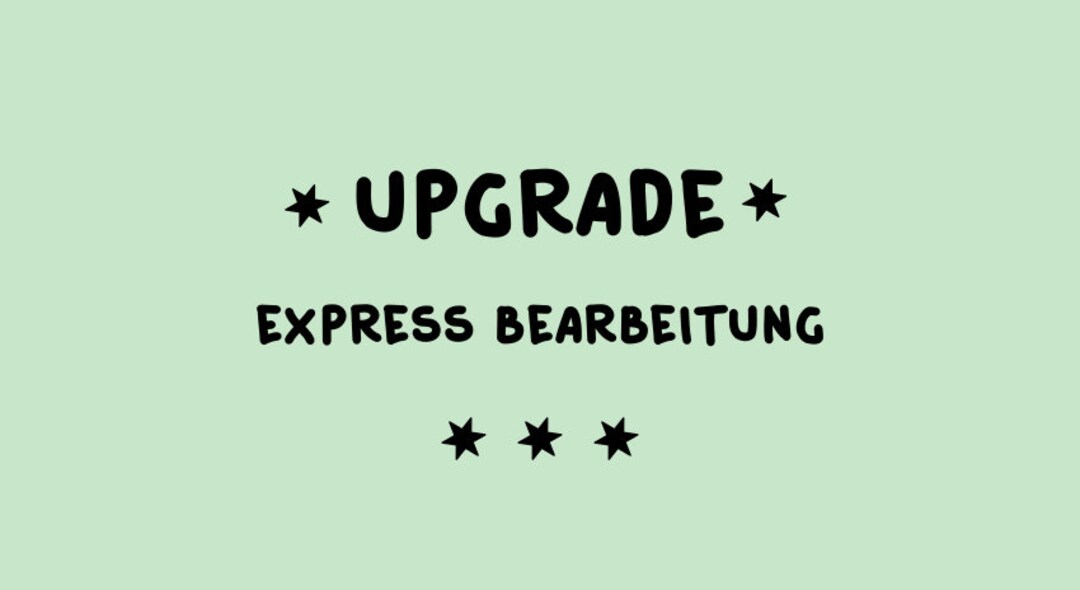 Upgrade Express Processing - Etsy