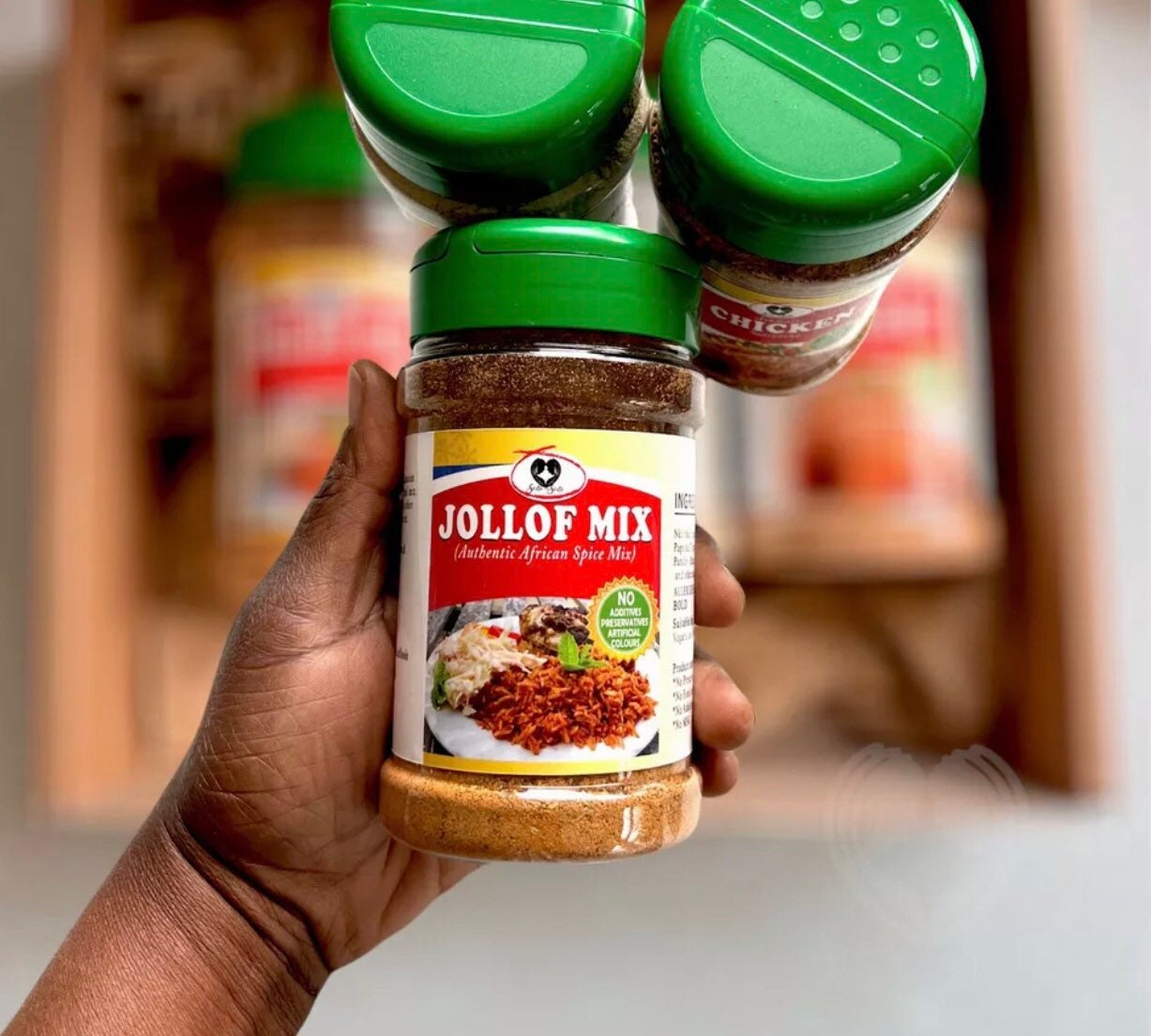 Jollof Spice Mix Natural Spice Blend for Delicious Jollof Rice 150g or ...