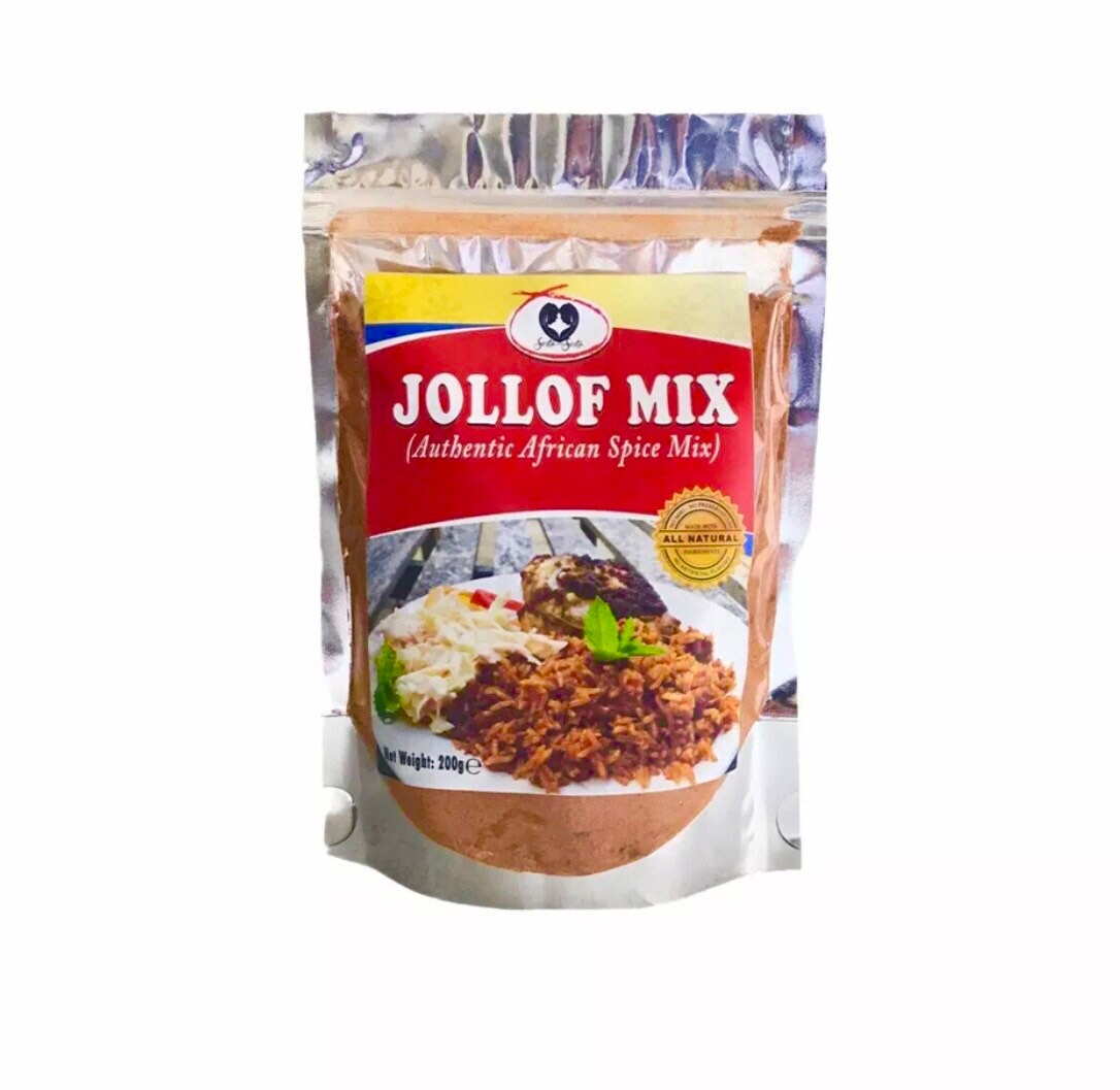 Jollof Spice Mix Natural Spice Blend for Delicious Jollof Rice 150g or ...
