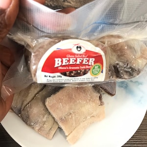 Salted Beef/ Ghana Salted Beef/ Toolo Beef 200g | Etsy