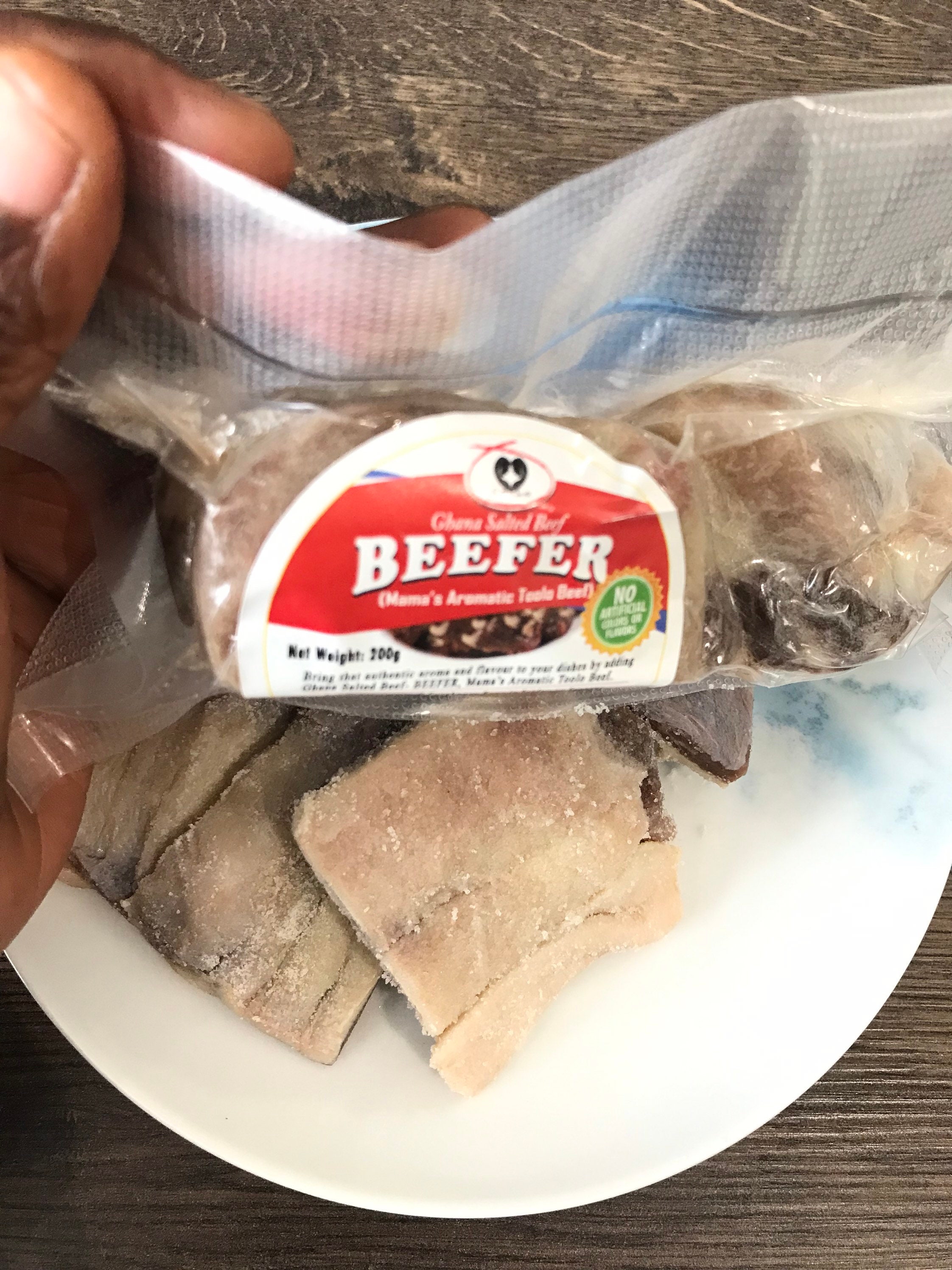 Salted Beef/ Ghana Salted Beef/ Toolo Beef 200g - Etsy