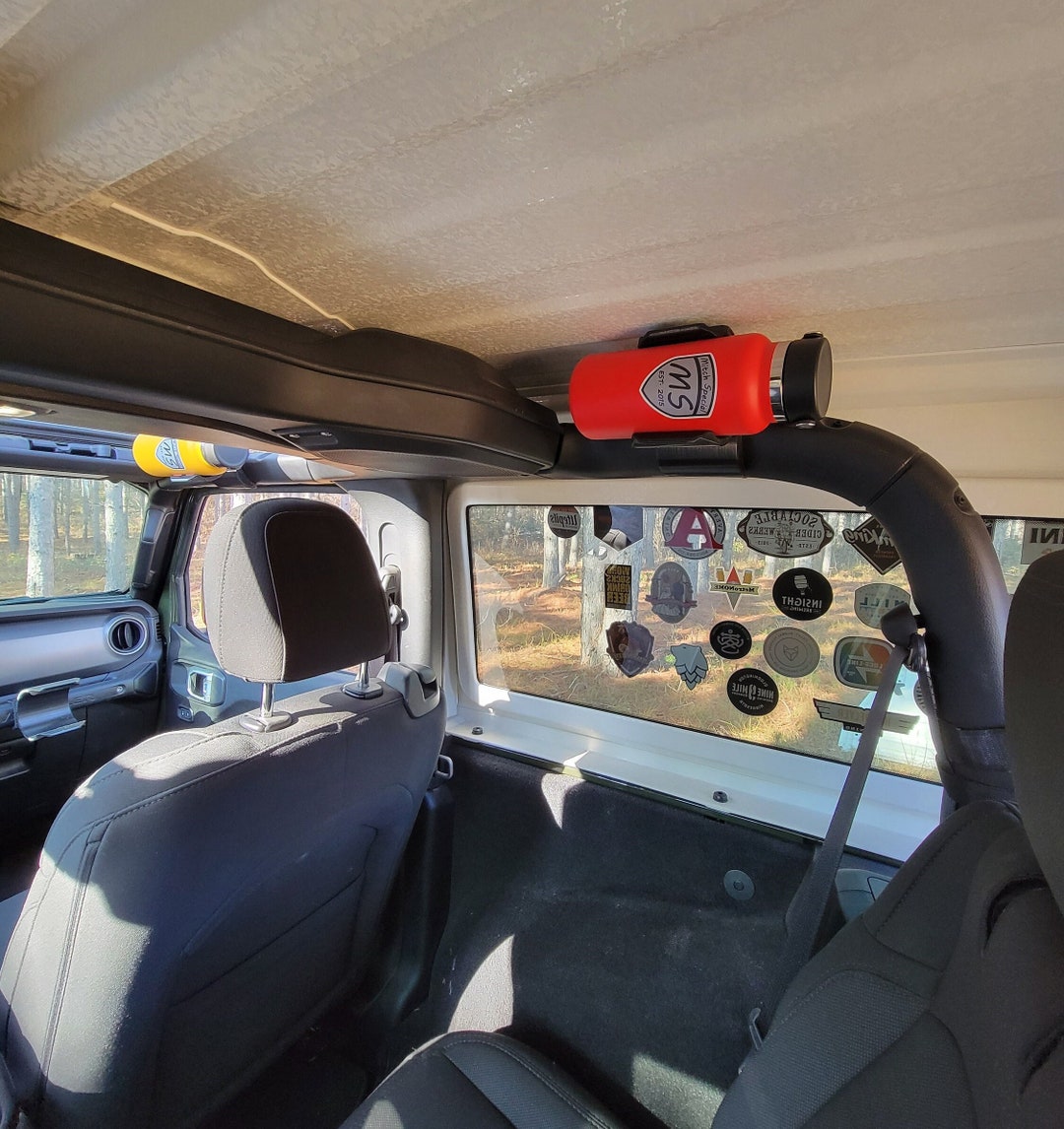 For Yeti and Hydro Flask JL/JT Rear Roll Cage Mounted Heavy Duty Water ...