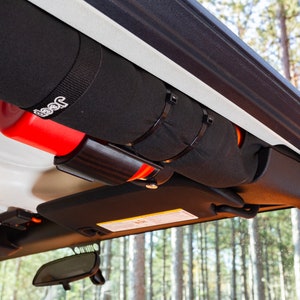 For Yeti and Hydro Flask JK/JKU Roll Cage Mounted Heavy Duty Water ...