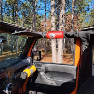 For Yeti and Hydro Flask JK/JKU Roll Cage Mounted Heavy Duty Water ...