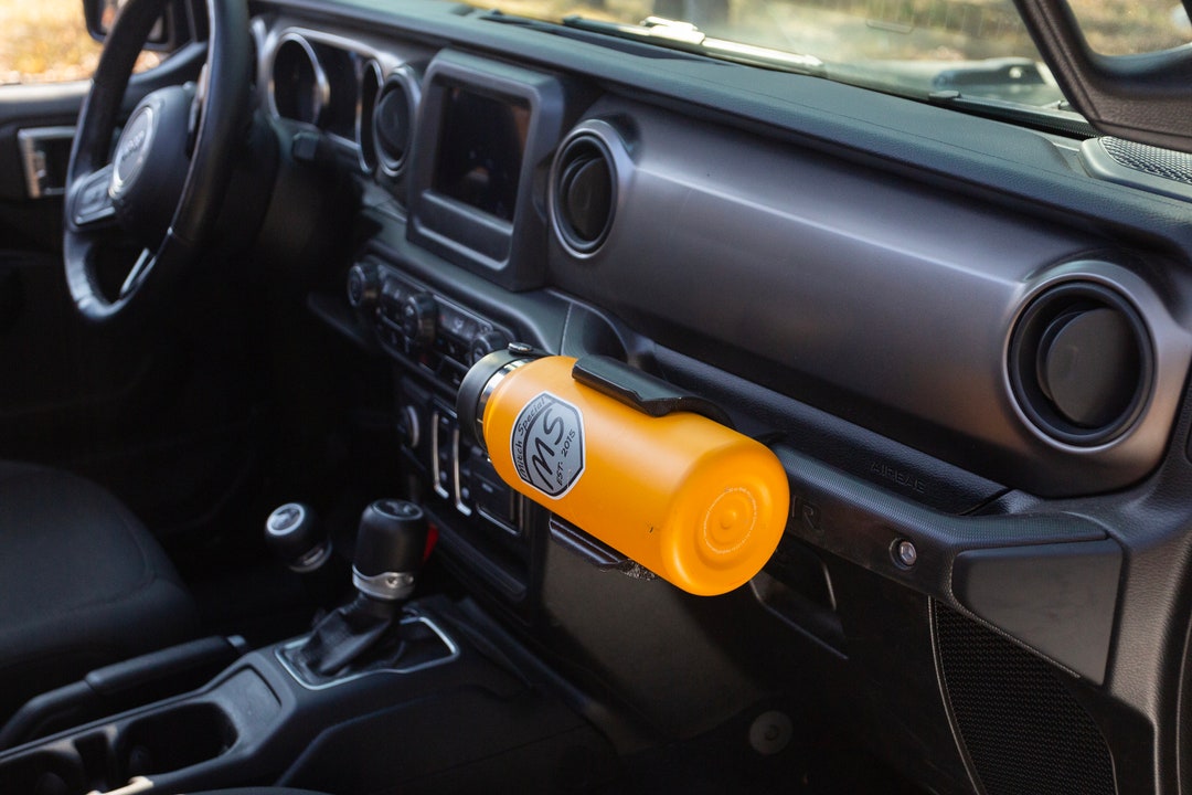 For Yeti and Hydro Flask JL/JT Passenger Grab Handle Water Bottle Mount ...