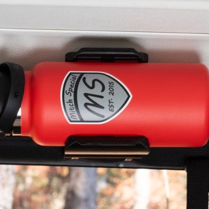 For Yeti and Hydro Flask JK/JKU Roll Cage Mounted Heavy Duty Water ...