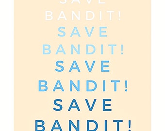 The Office Save Bandit Poster - Etsy
