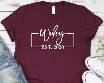 Wifey Est 2020 - Etsy