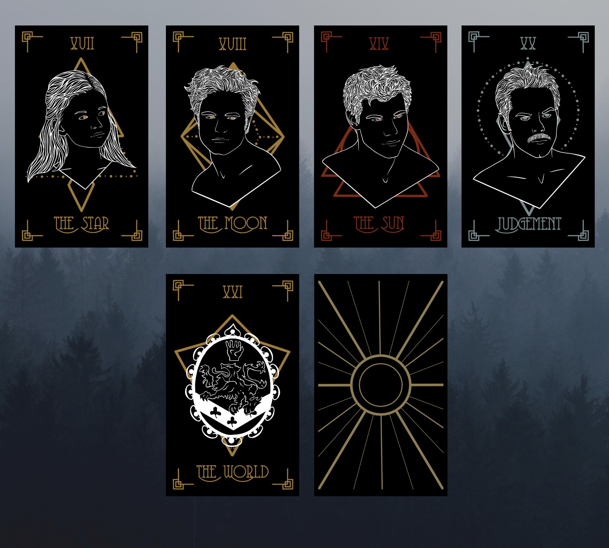 Tarot at Twilight Major Arcana Deck | Etsy UK