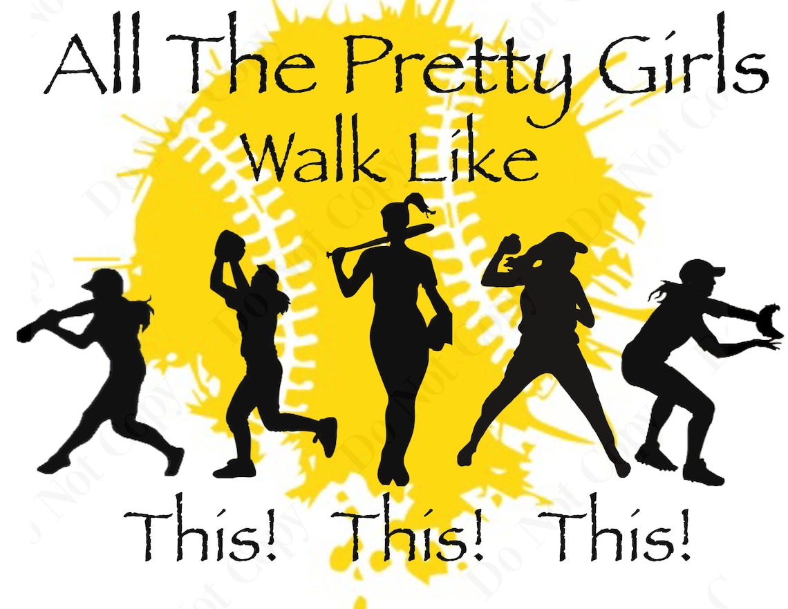 Softball Png Sports Png Softball Life Png Softball Girls - Etsy