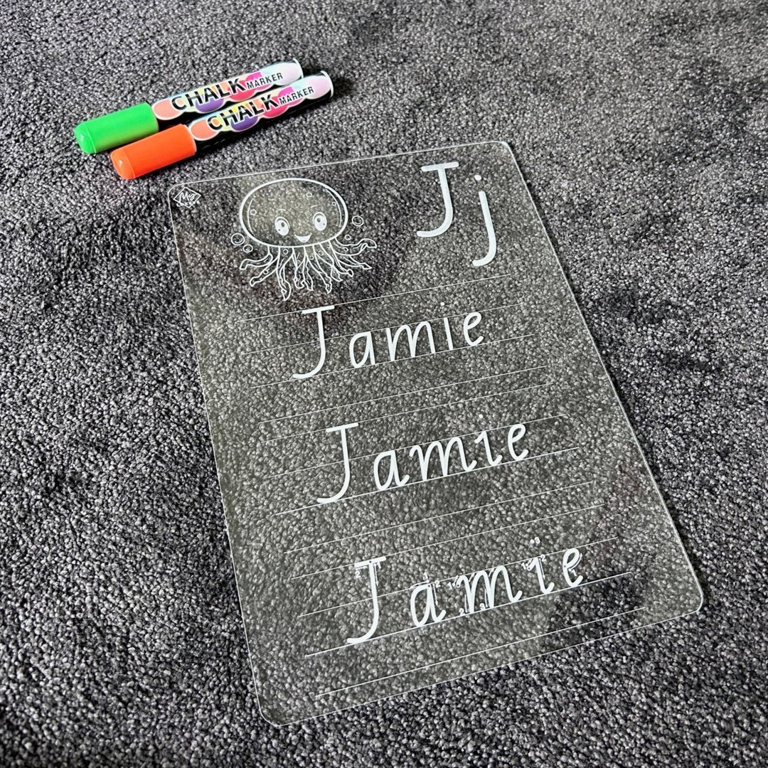 NAME TRACING BOARD, Personalised, Tracing Boards, Educational ...