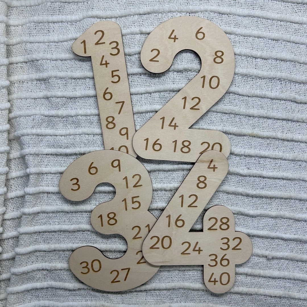 NUMBER MULTIPLES, Timber Numbers, Learning Resources, Homeschool ...