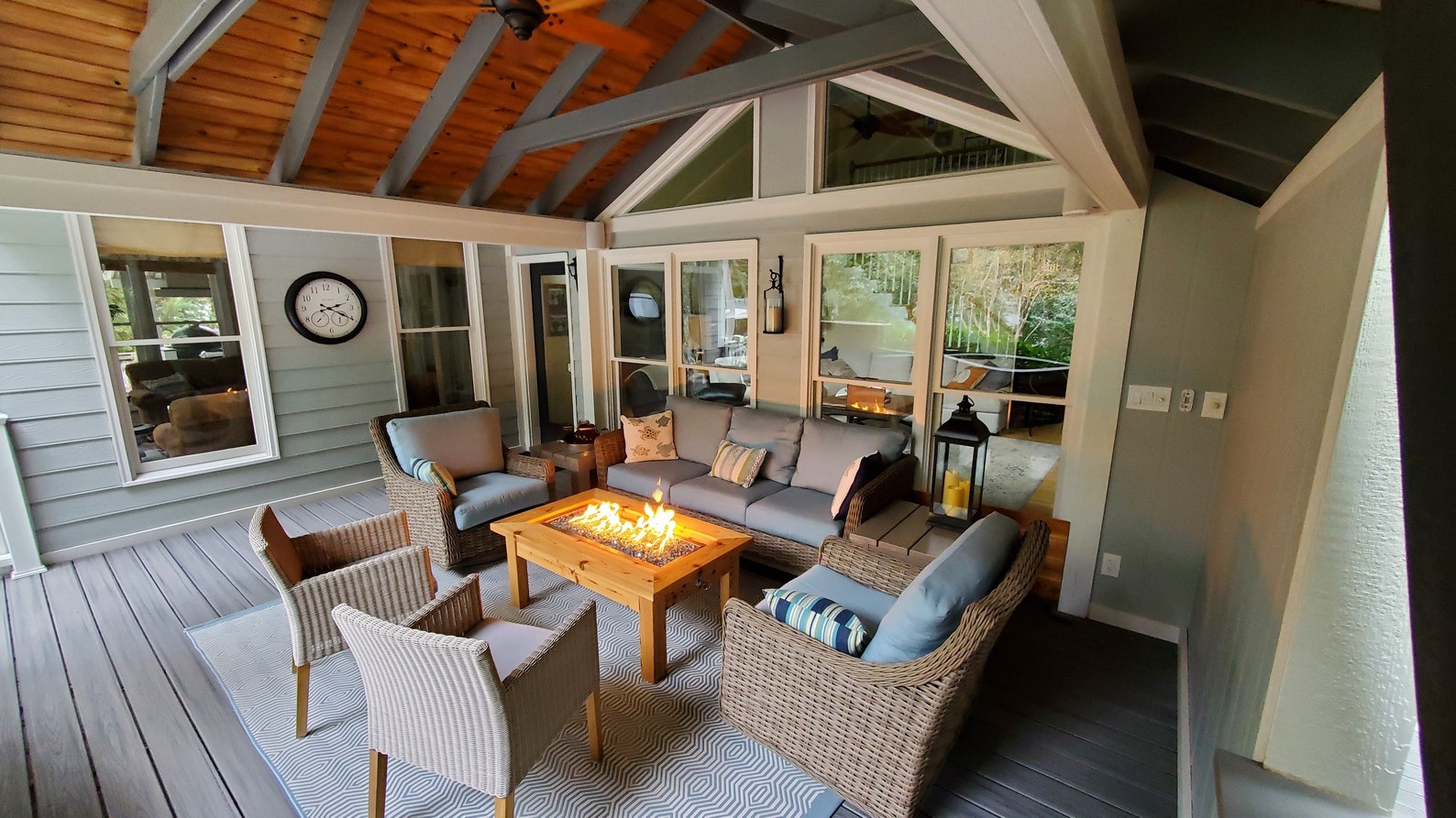 Gas Fire Coffee Table - Etsy