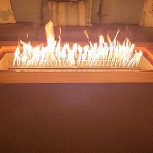 Gas Fire Coffee Table - Etsy