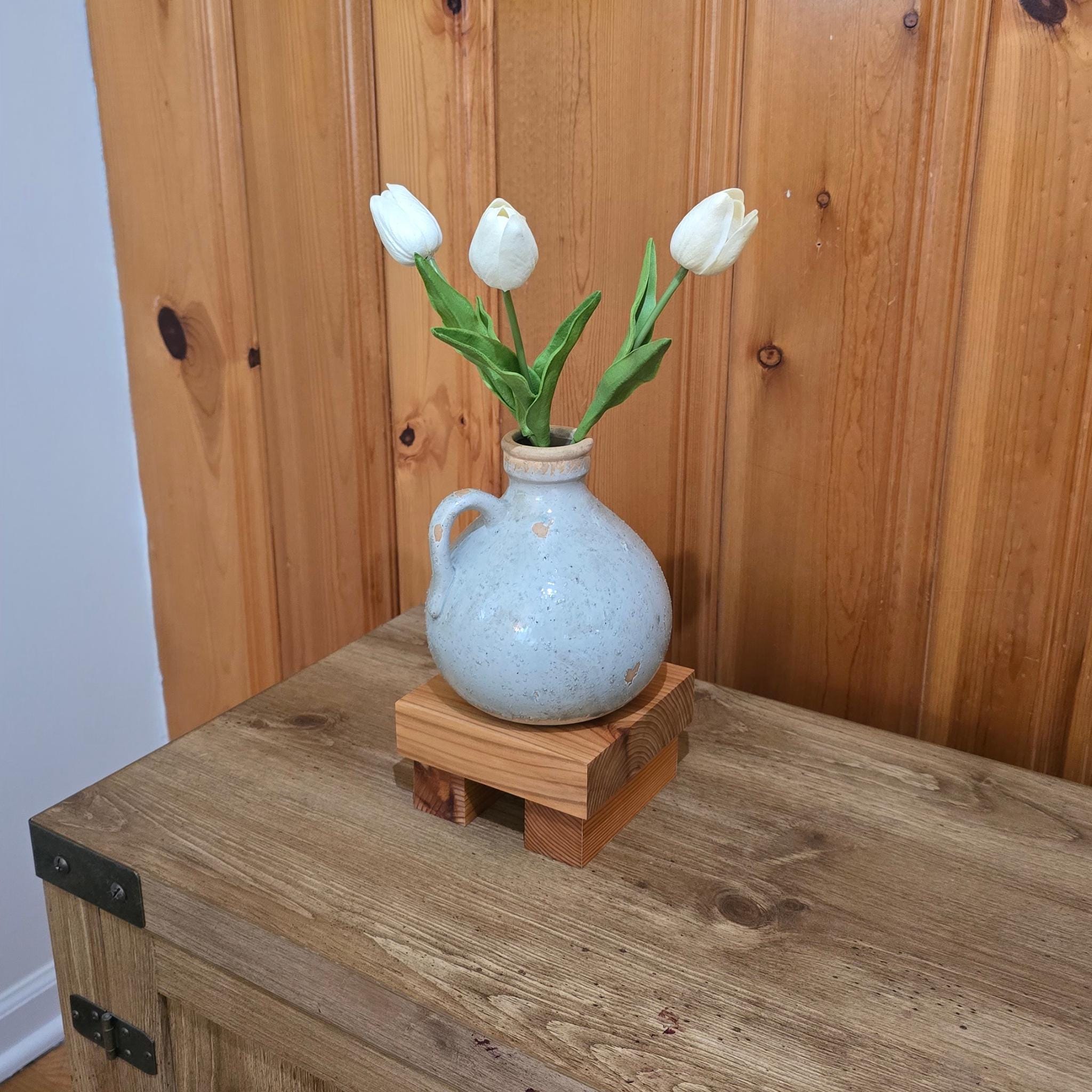 Cedar Risers | Wood Plant Stands | Kitchen Counter Risers | Bathroom ...