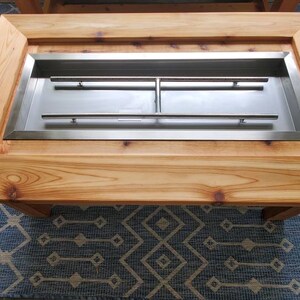 Gas Fire Coffee Table - Etsy