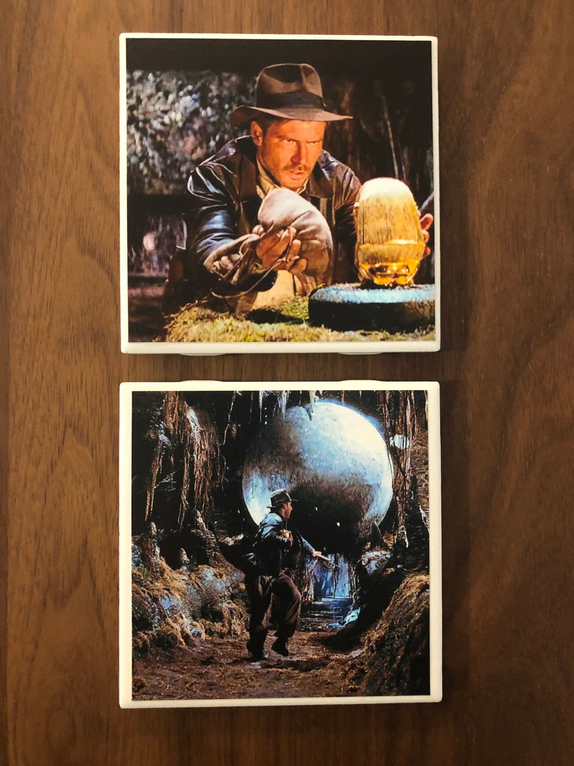 Indiana Jones- Movie Coasters-set of 4 Drink Coasters- Indy - Etsy