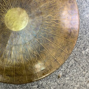 20 Inch Tibetan Gong Bell Large Gong Bell Meditation Chakra - Etsy
