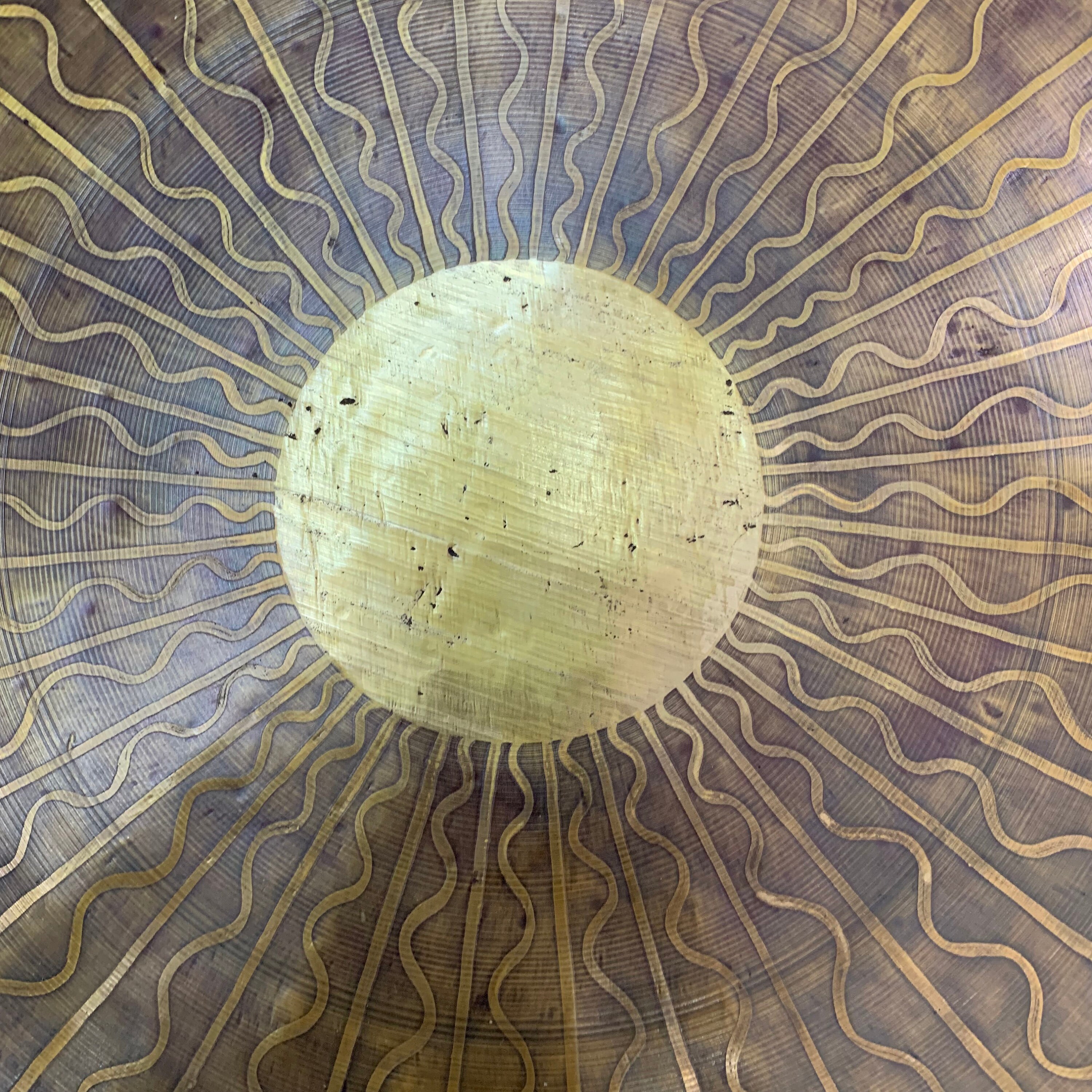 20 Inch Tibetan Gong Bell, Large Gong Bell, Meditation, Chakra Healing ...