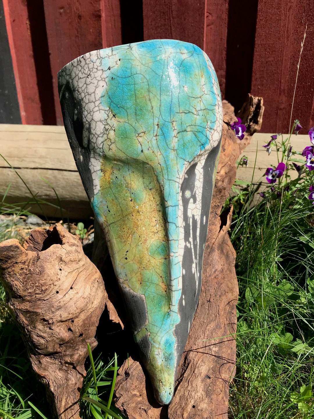 Beautiful Raku Mask Ceramic Handmade Art From Sweden Wall - Etsy