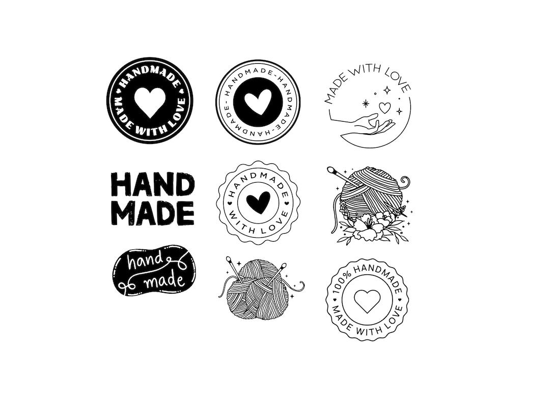 Handmade Handmade Bundle SVG File SVG Download File Small Business ...