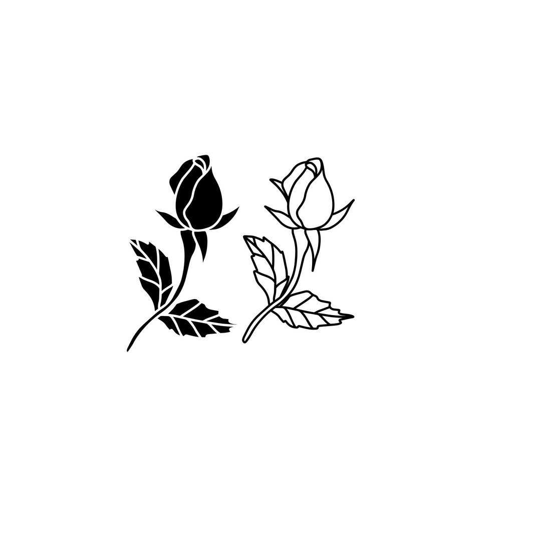 Rosebud Rosebud SVG Download File Plotter File - Etsy