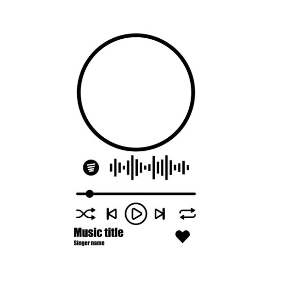 Spotify Svg - Etsy