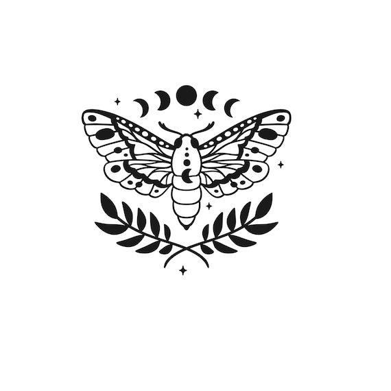 Magic Moth Magic Moth SVG Download File Plotter File - Etsy
