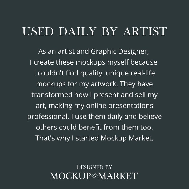 Poster Mockup Real Life Art Mockup Interior Poster Mockup Digital PSD ...