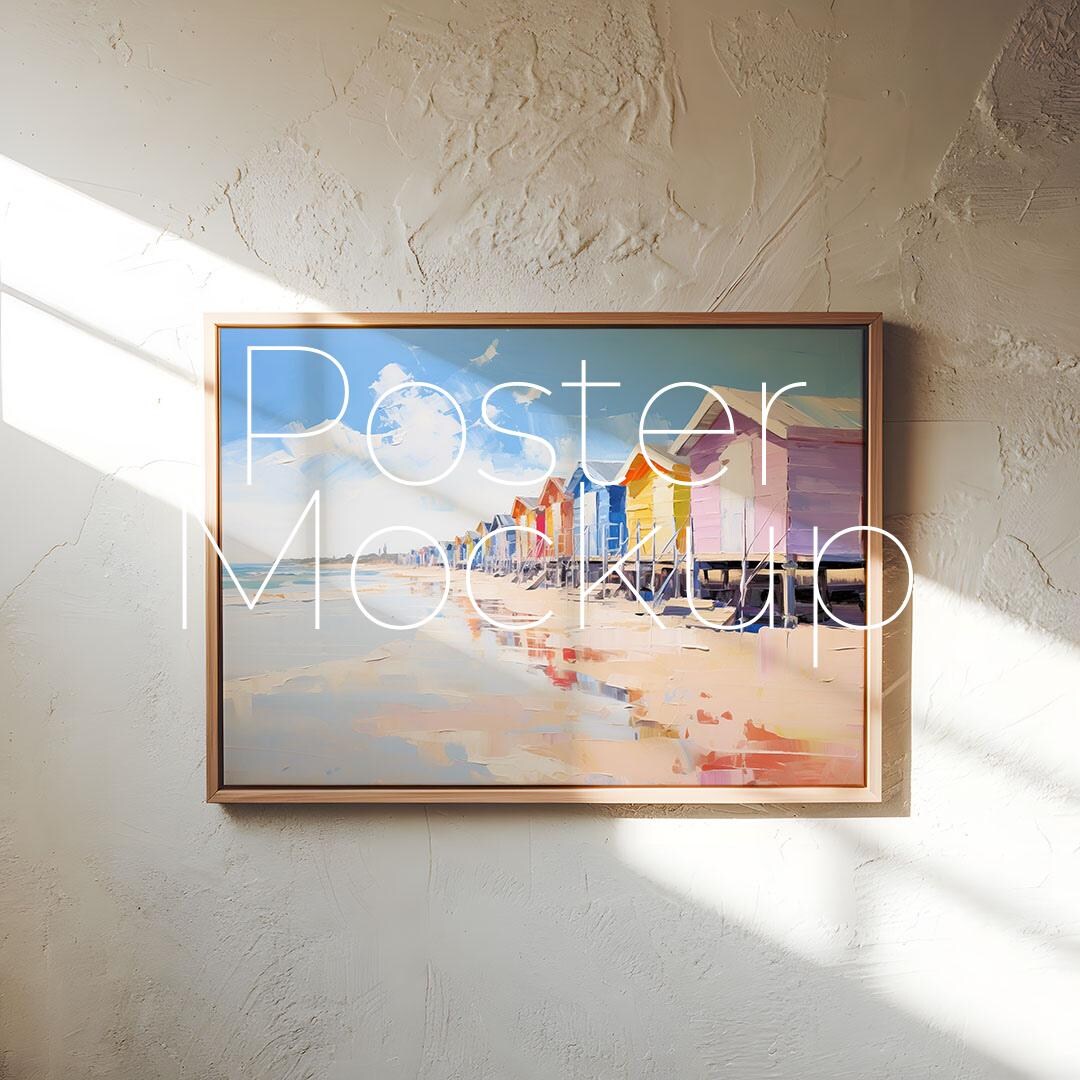 Real Life Wall Mockup, Canvas Mockup 3x4 Ratio, Digital Template PSD ...