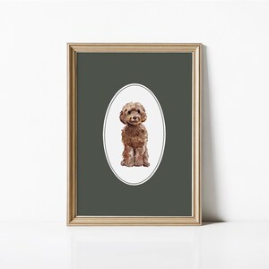 Dog Gallery Wall | Neutral Vintage Style Nursery Kids Living Room Art ...