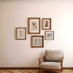 Dog Gallery Wall | Nursery Kids Room | Anthropologie Studio Mcgee Style ...