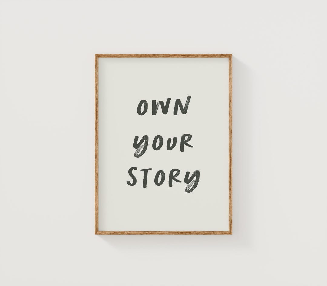 Brene Brown Quote | Own Your Story | Authenticity | Daring Greatly ...