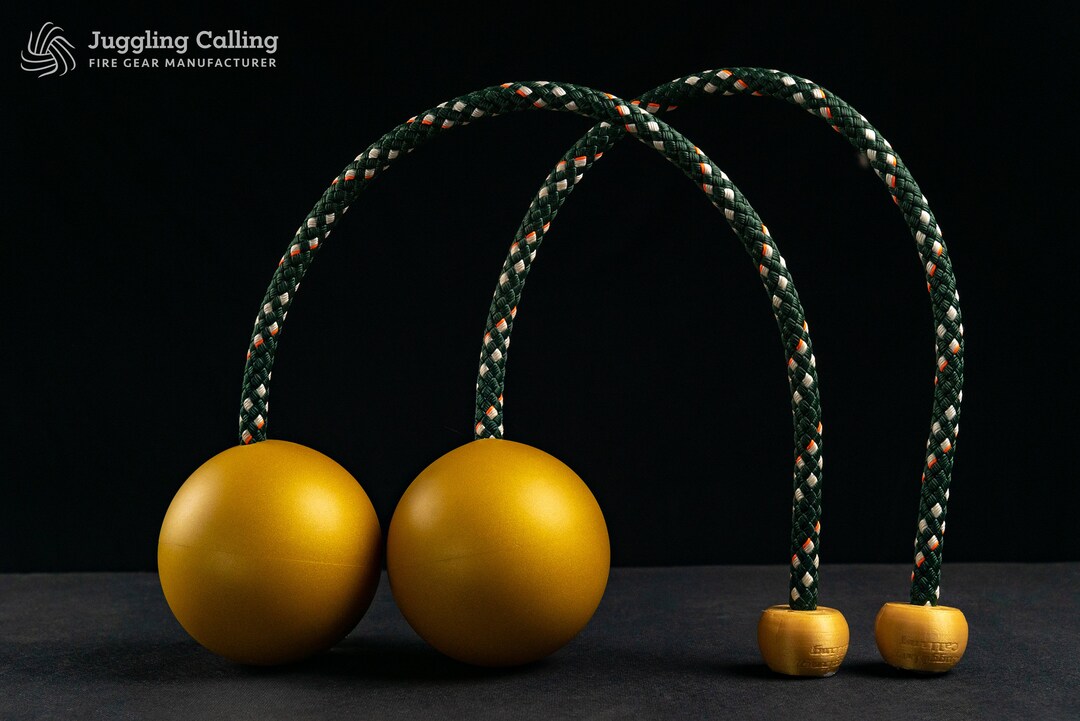 VPC Poï PAIRE - Custom Made - Many Colors, Rope and Knob Options - Etsy