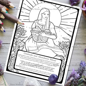 Lughnasadh, Lammas, Sabbat, Wheel of the Year, Coloring Pages, Book of ...
