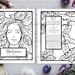 Beltane Coloring Page, May Day, Sabbath, Wheel of the Year, Coloring ...