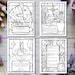 Imbolc Coloring Page, Candlemas, Sabbat, Wheel of the Year, Coloring ...