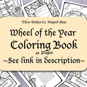 Beltane Coloring Page, May Day, Sabbath, Wheel of the Year, Coloring ...