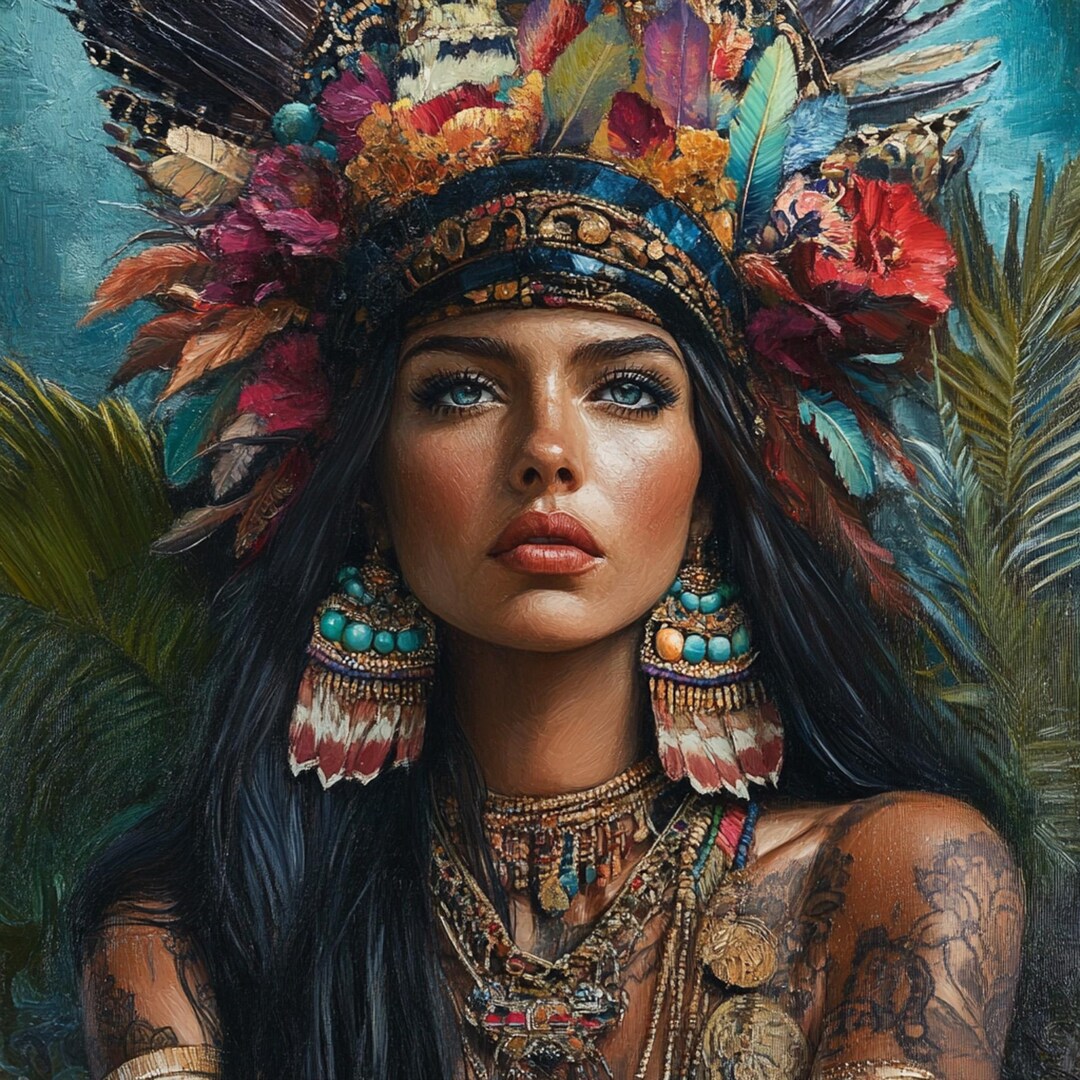 Realist Portrait Painting, Maya Oil Painting, Figurative Original ...