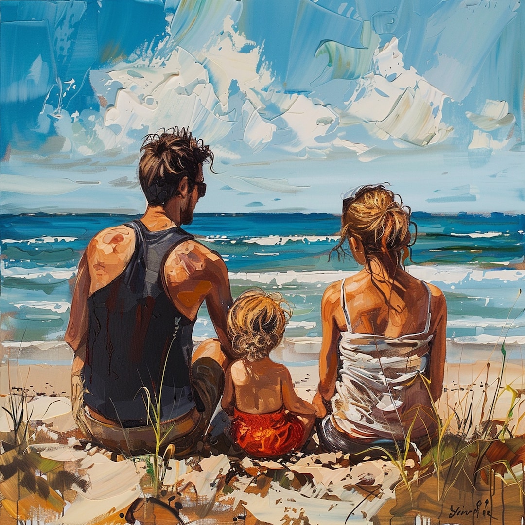 Family Values Original Acrylic Painting on Canvas - Etsy