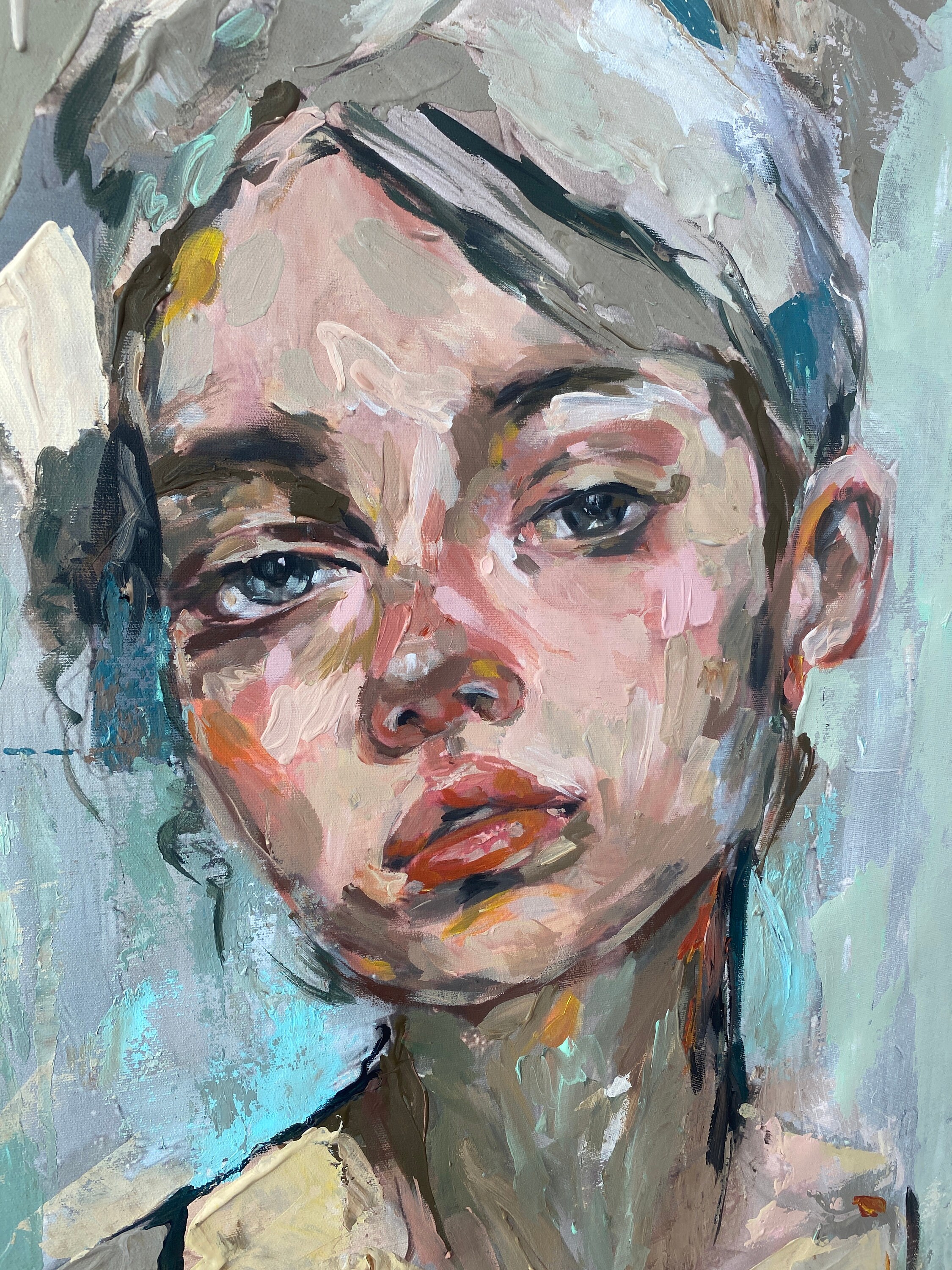 Sweet Lady Original Artwork on Canvas - Etsy