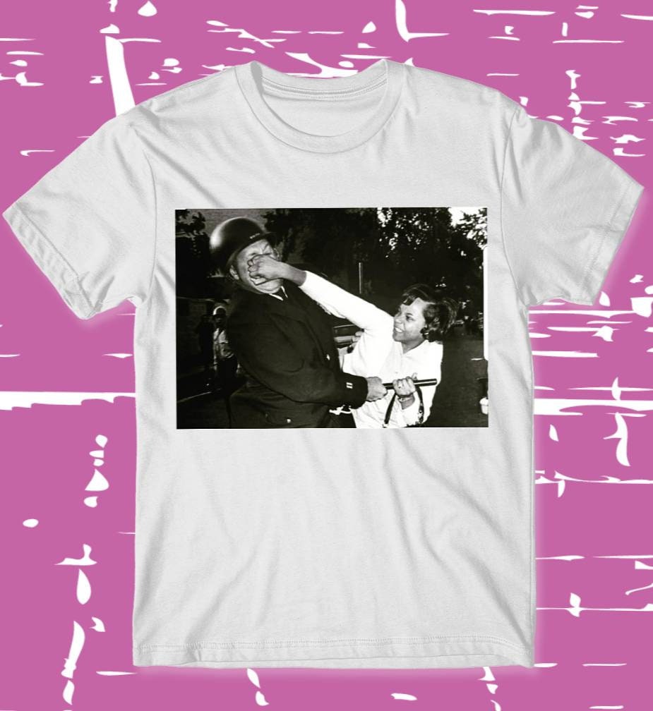 African American Woman Punching a Cop in the Civil Rights Era - Etsy
