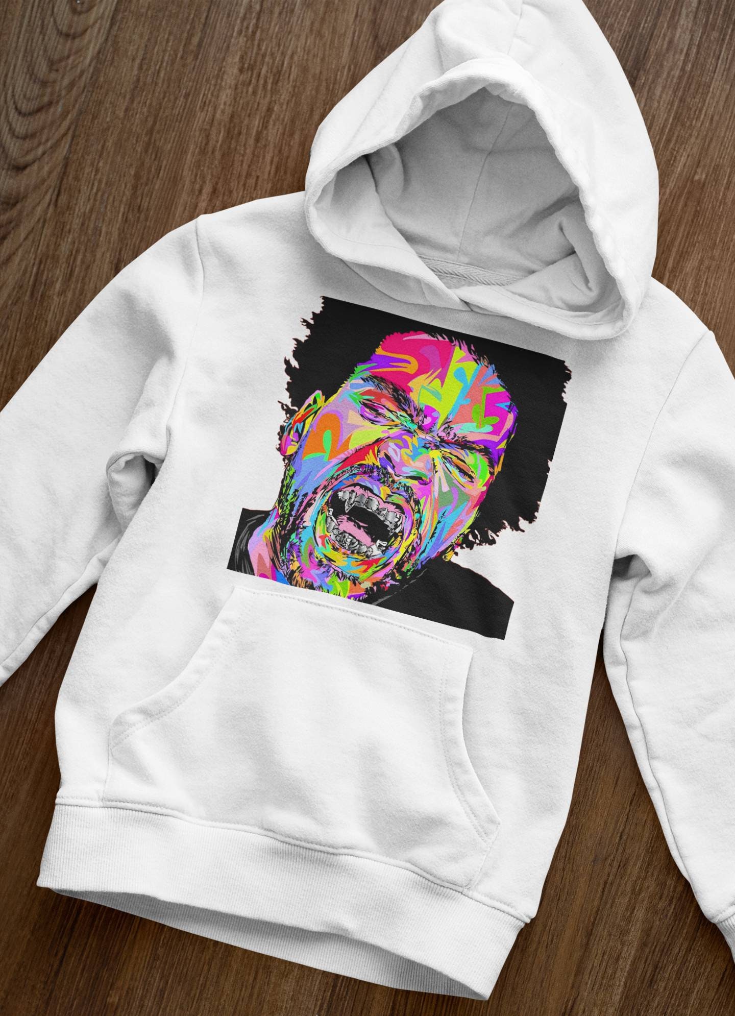 Method Man Fro and Fangs Art T-shirt | Etsy