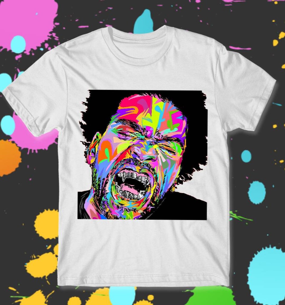 Method Man Fro and Fangs Art T-shirt - Etsy