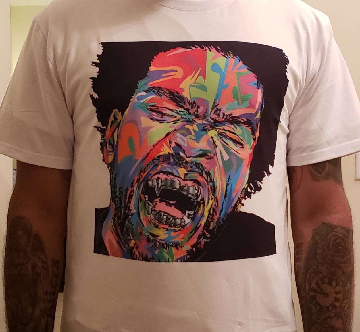 Method Man Fro and Fangs Art T-shirt | Etsy