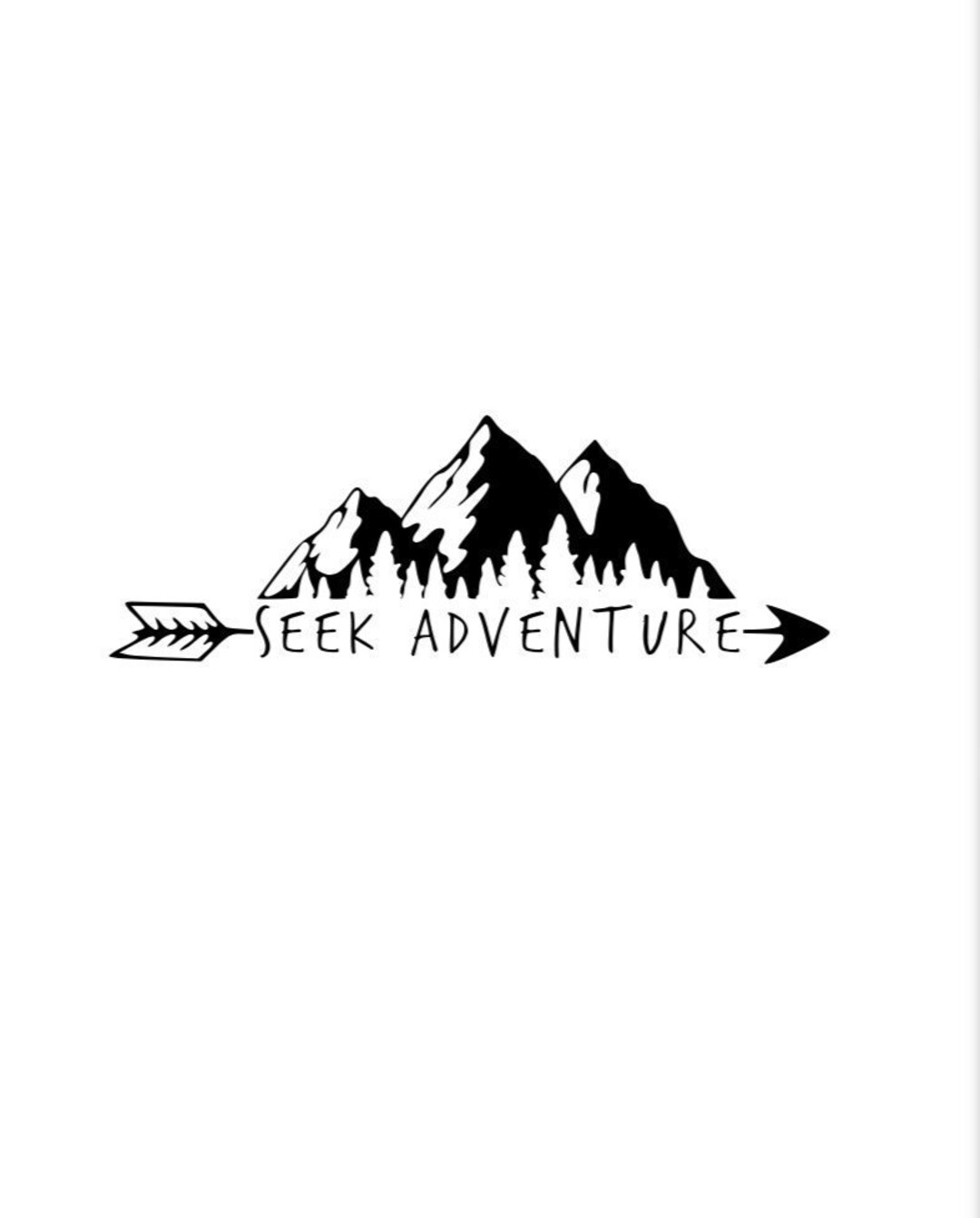 Seek Adventure Decal - Etsy