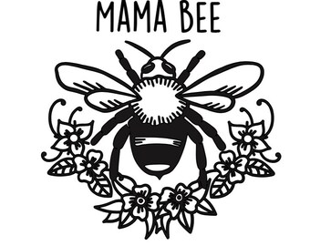 BEE INSPIRED honey Bee Decal. Free Shipping. - Etsy